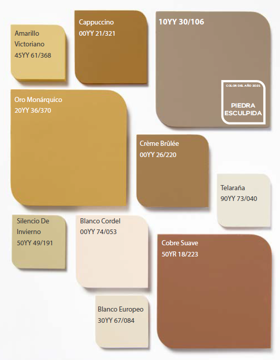 Color del año 2021: Piedra Esculpida 10YY 30/106 – Novedades Sayer