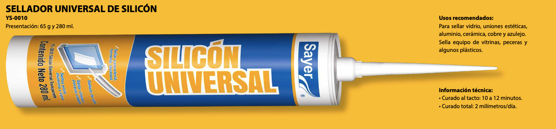 Conoce nuestra Línea de Selladores base silicón para todo tipo de ...